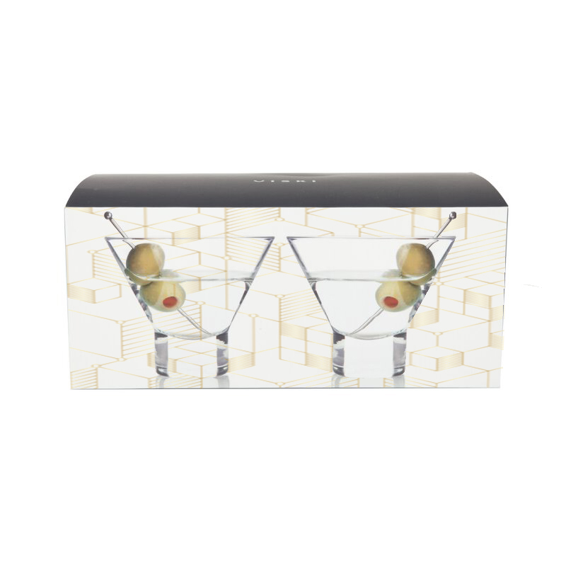 CMYK Printing Martini Cocktail Glasses Box - Buy Wine Box, Beverage ...