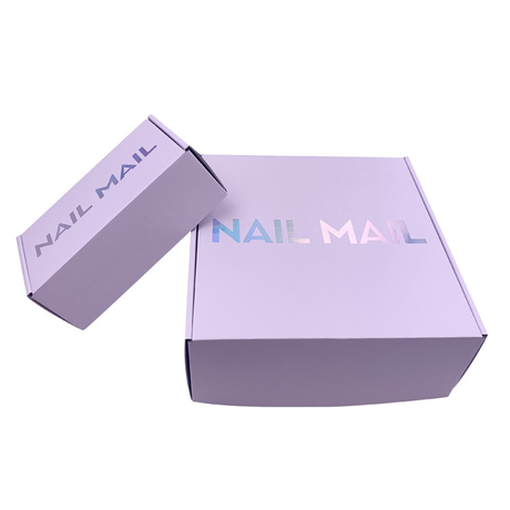 Purple Color Corrugated Cardboard Paper Carton Box,China Wholesale ...